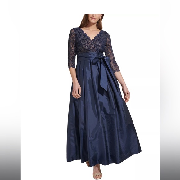 Jessica Howard | Dresses | Jessica Howard Blue Ball Gown Size 2 | Poshmark